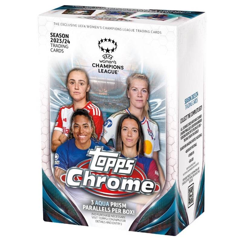 2023-24 Topps Chrome UEFA Women's Champions League Soccer Hobby Blaste – CARDIACS Sports ...