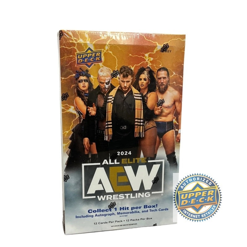 2024 Upper Deck All Elite Wrestling (AEW) Hobby Box – CARDIACS Sports & Memorabilia