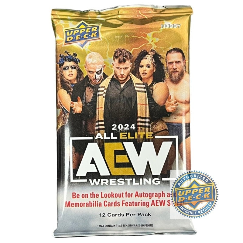 2024 Upper Deck All Elite Wrestling (AEW) Hobby Pack – CARDIACS Sports & Memorabilia