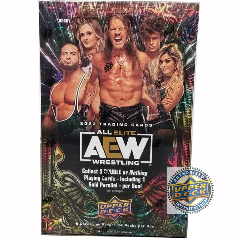 2023 Upper Deck All Elite Wrestling AEW Hobby Box – CARDIACS Sports & Memorabilia