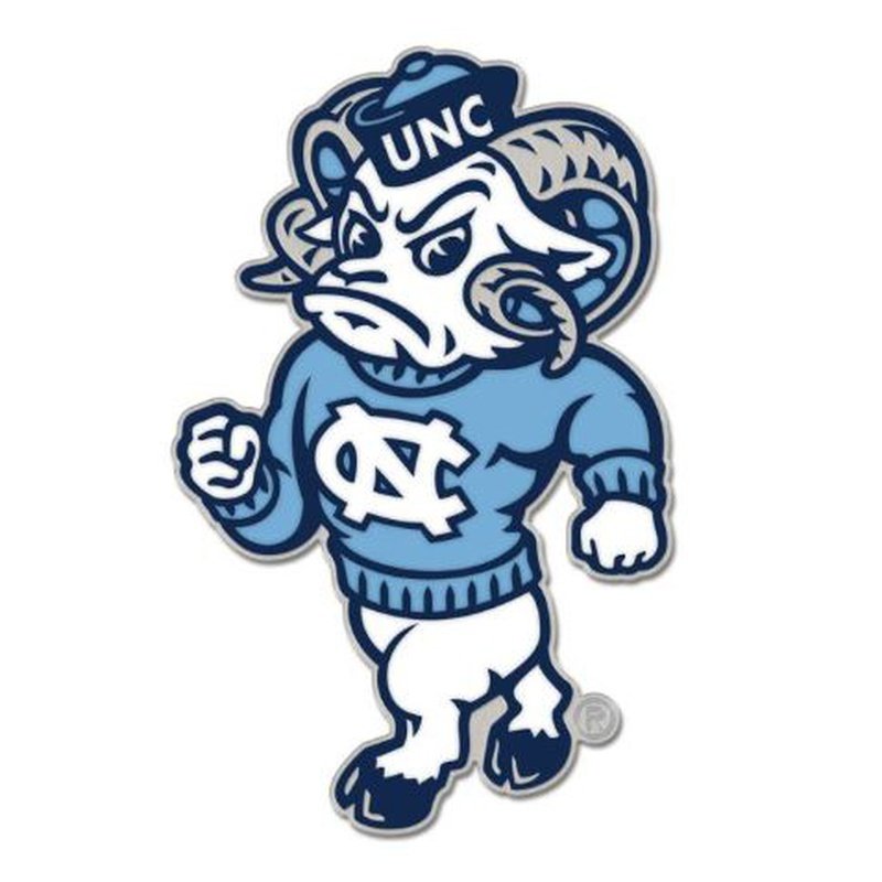 Rameses UNC Enamel Pin | North Carolina Tar Heels Mascot Accessory ...