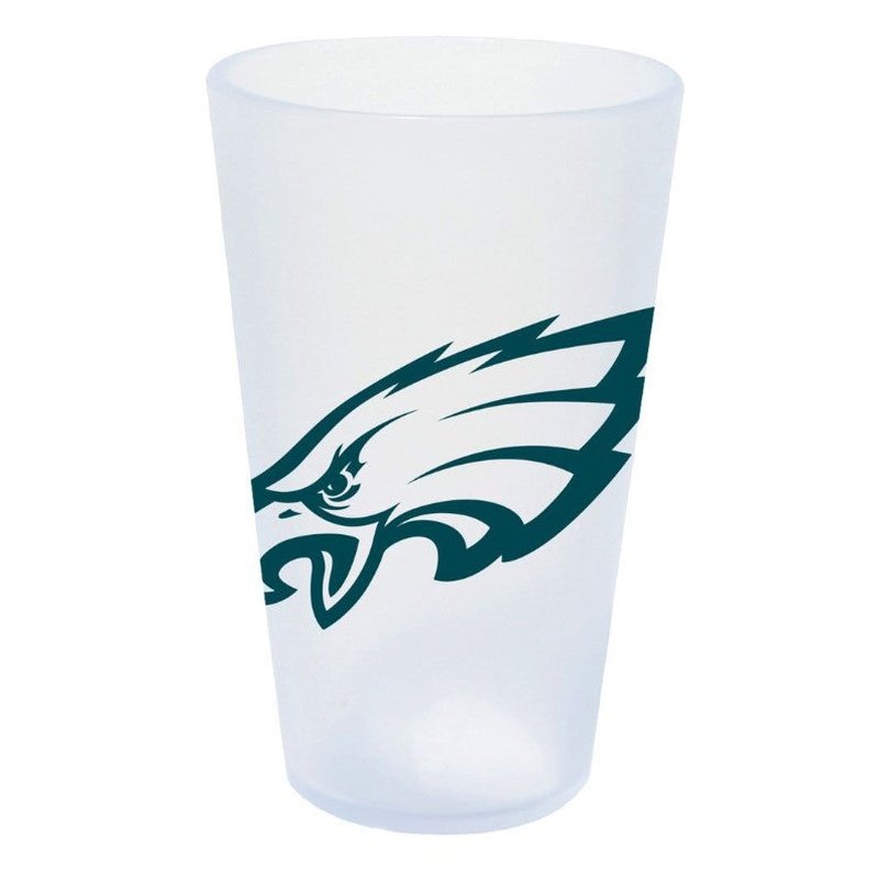 Silicone Pint Glass: Philadelphia Eagles 16oz - Ice – CARDIACS Sports ...