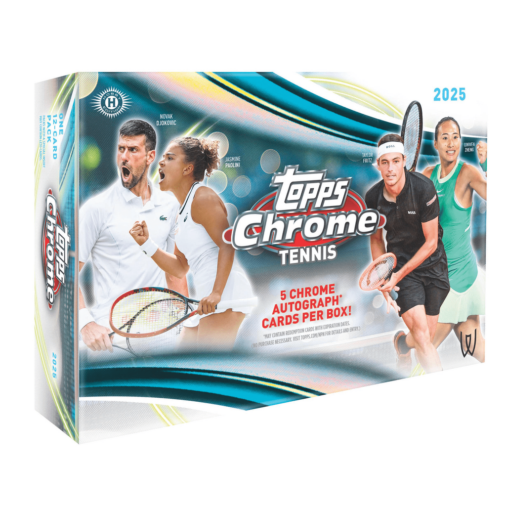 2025 Topps Chrome Tennis Breakers Delight Box – CARDIACS Sports ...