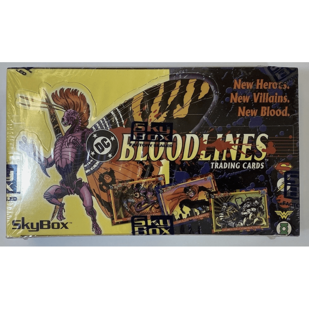 1993 SkyBox DC Bloodlines Box – CARDIACS Sports & Memorabilia