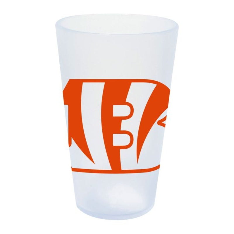 Silicone Pint Glass: Cincinnati Bengals 16oz - Ice – CARDIACS Sports ...