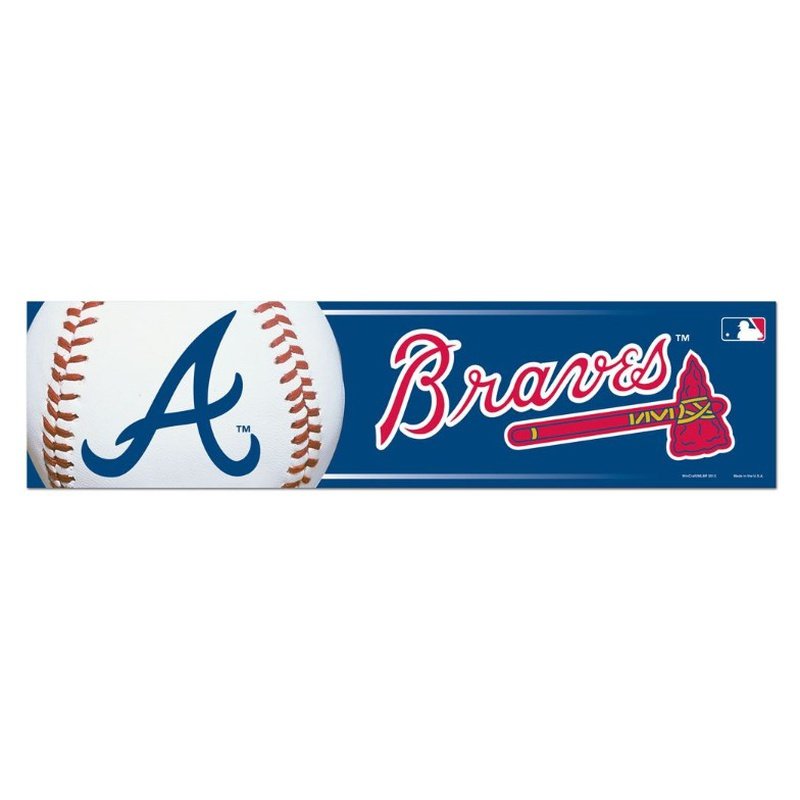 Bumper Sticker: Atlanta Braves – CARDIACS Sports & Memorabilia