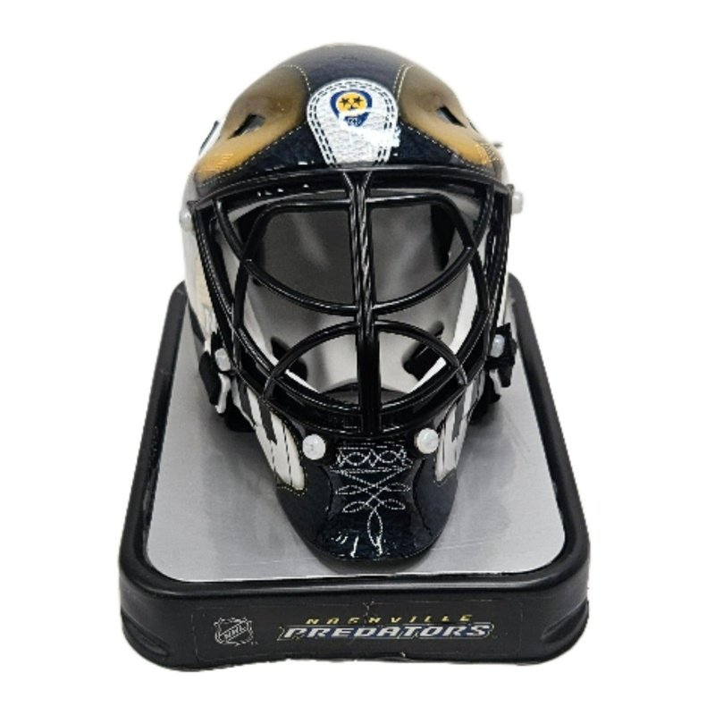 Nashville Predators Mini Goalie Mask – CARDIACS Sports & Memorabilia