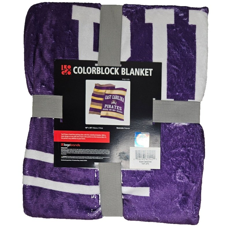 Blanket: ECU Pirates - Colorblock – CARDIACS Sports & Memorabilia