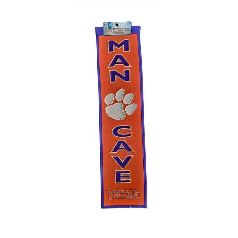 Banner: Clemson- Man Cave – CARDIACS Sports & Memorabilia