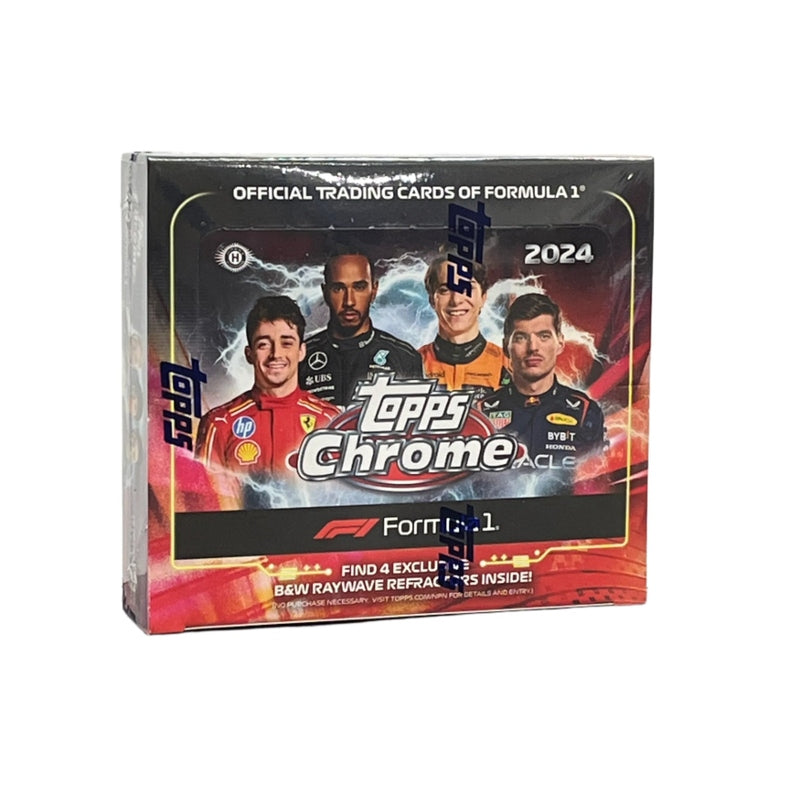 2024 Topps Chrome Formula 1 Hobby Qualifying Lap Box – CARDIACS Sports ...