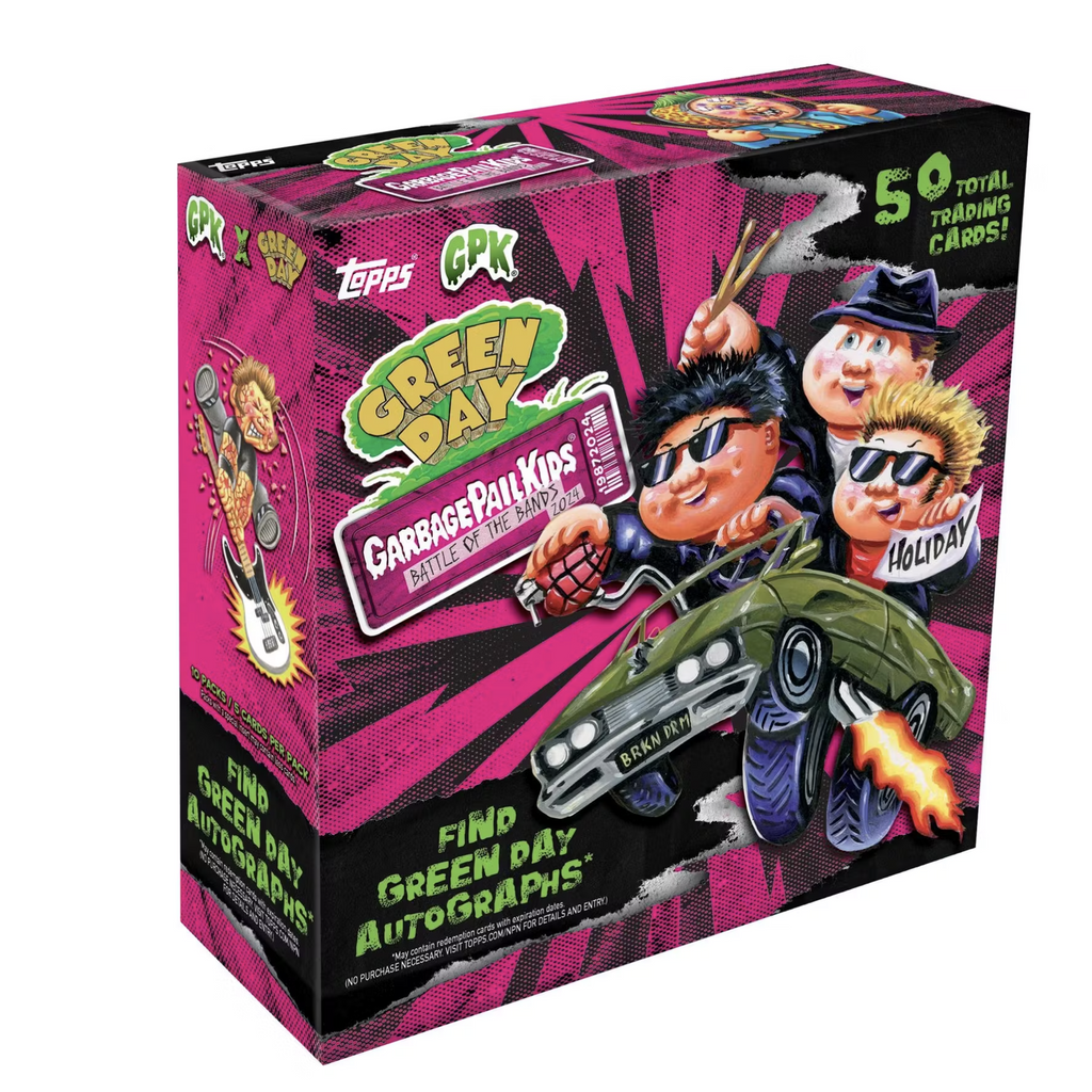 2024 Topps Garbage Pail Kids Battle Of The Bands: Green Day Hobby Box ...