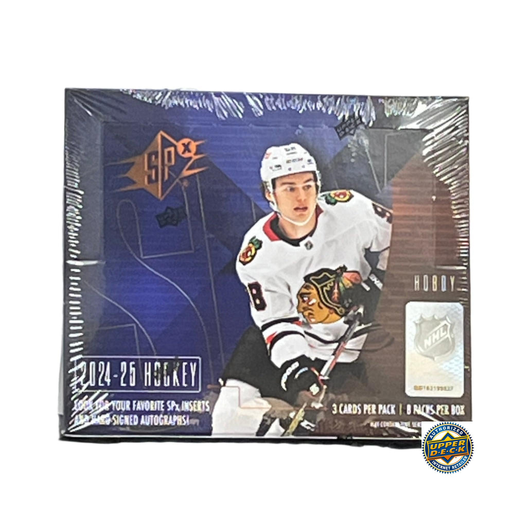 2024-25 Upper Deck SPx Hockey Hobby Box – CARDIACS Sports & Memorabilia