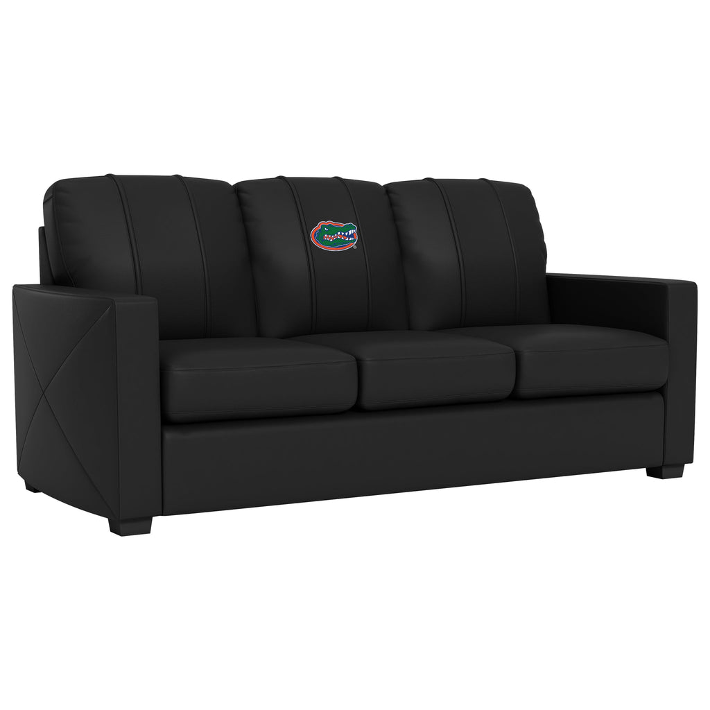 Silver Sofa with Florida Gators Primary Logo Panel – CARDIACS Sports ...