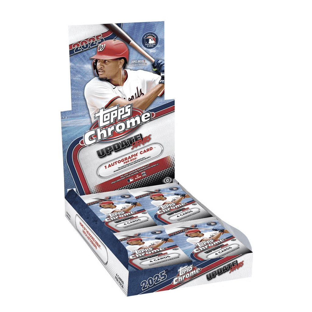 2025 Topps Chrome Update Series Baseball Hobby Box – CARDIACS Sports ...