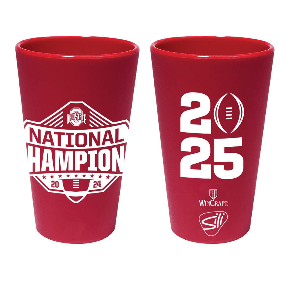Silicone Pint Glass: Ohio State Buckeyes - 2024 National Champions ...