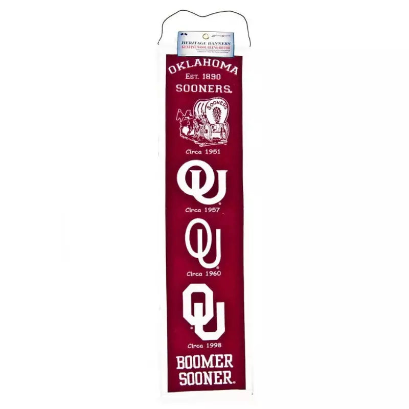 Banner: OK Sooners- Heritage – CARDIACS Sports & Memorabilia