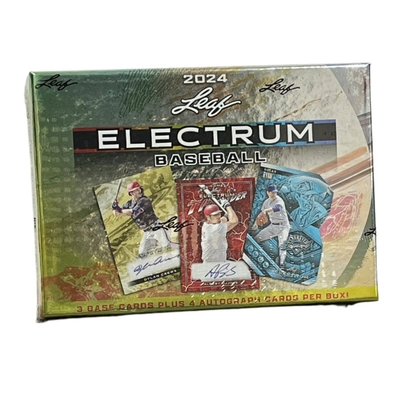 2024 Leaf Electrum Baseball Box – CARDIACS Sports & Memorabilia