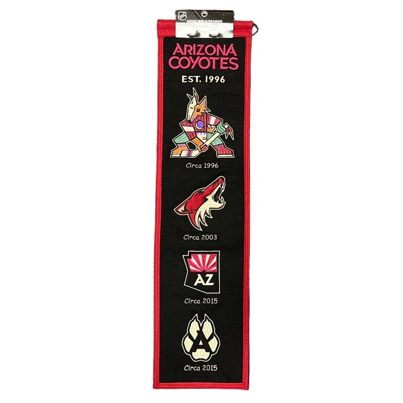 Banner: AZ Coyotes- Heritage – CARDIACS Sports & Memorabilia