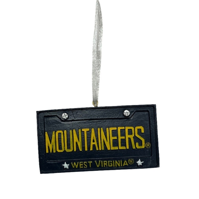 Ornament: West Virginia Mountaineers - License Plate – CARDIACS Sports ...