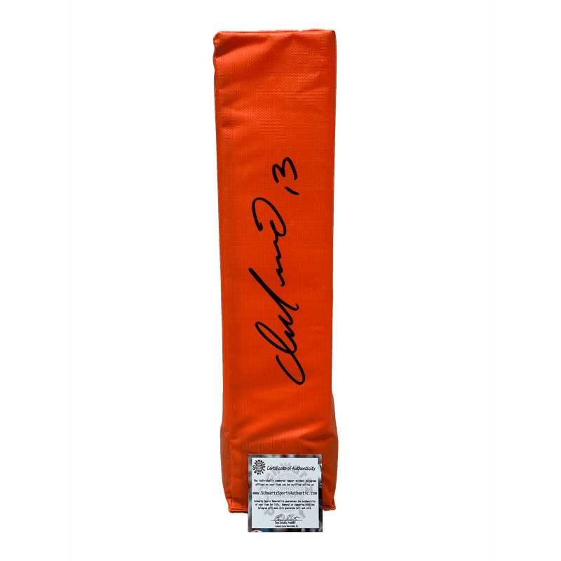 Dan Marino Autograph Orange Endzone Pylon – CARDIACS Sports & Memorabilia