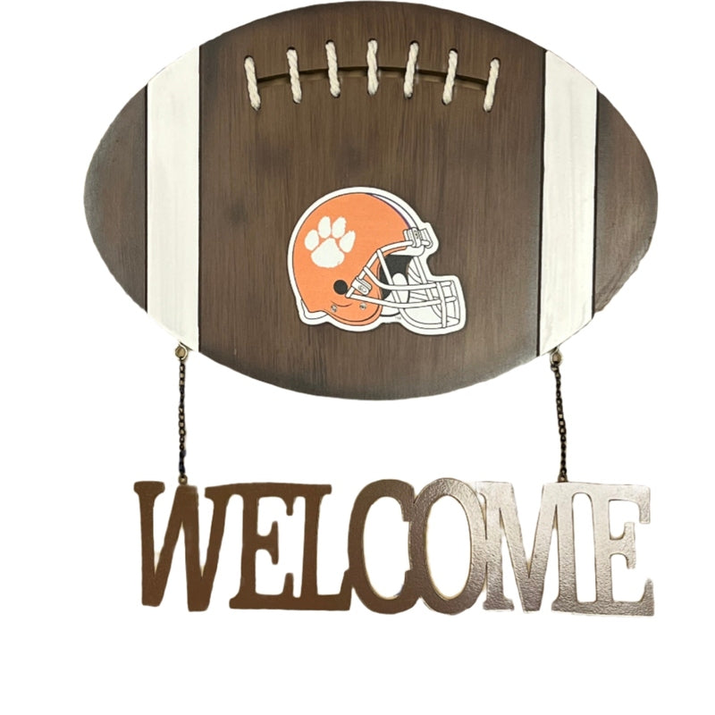 Sign: Clemson Tigers Football Welcome Sign – CARDIACS Sports & Memorabilia