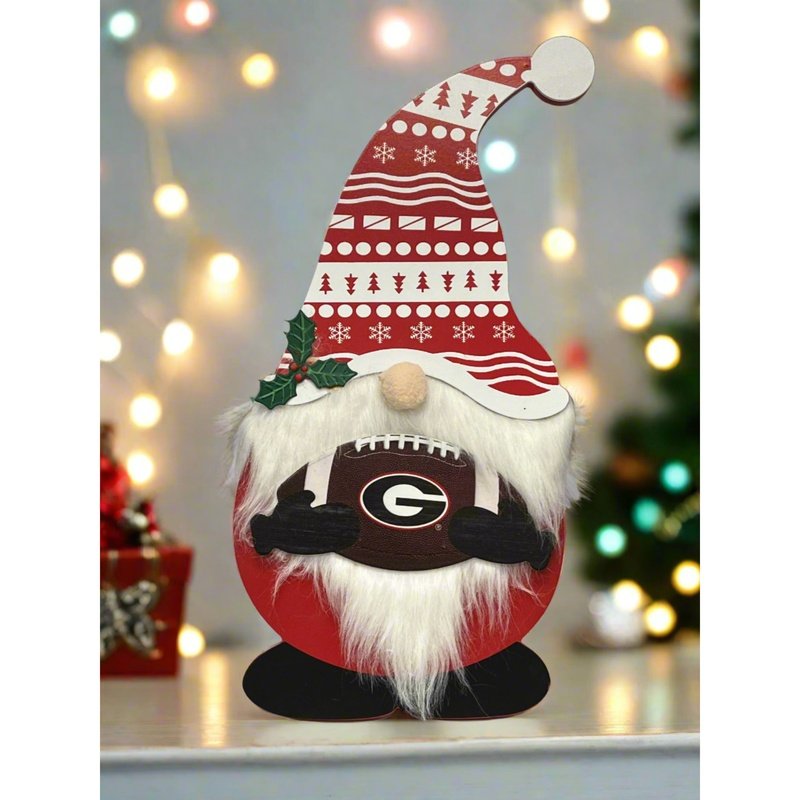 Gnome Football Sign: Georgia Bulldogs – CARDIACS Sports & Memorabilia