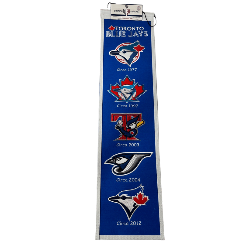 Banner: Toronto Blue Jays- Heritage – CARDIACS Sports & Memorabilia