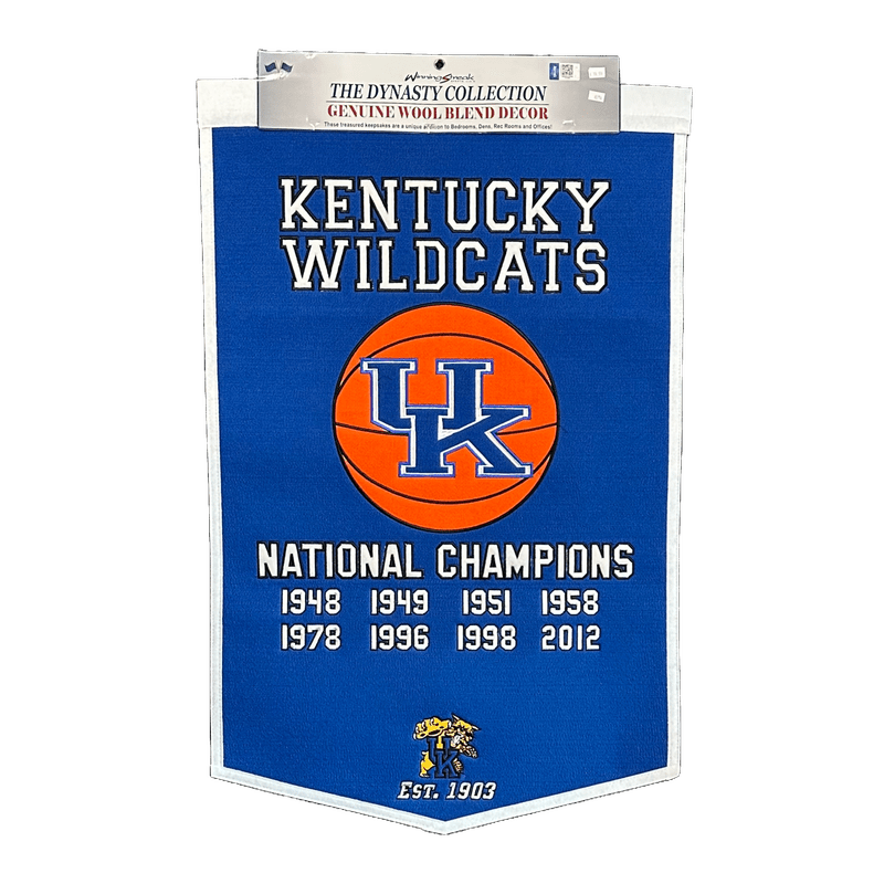 Banner: Kentucky Wildcats-National Champions Basketball Dynasty ...