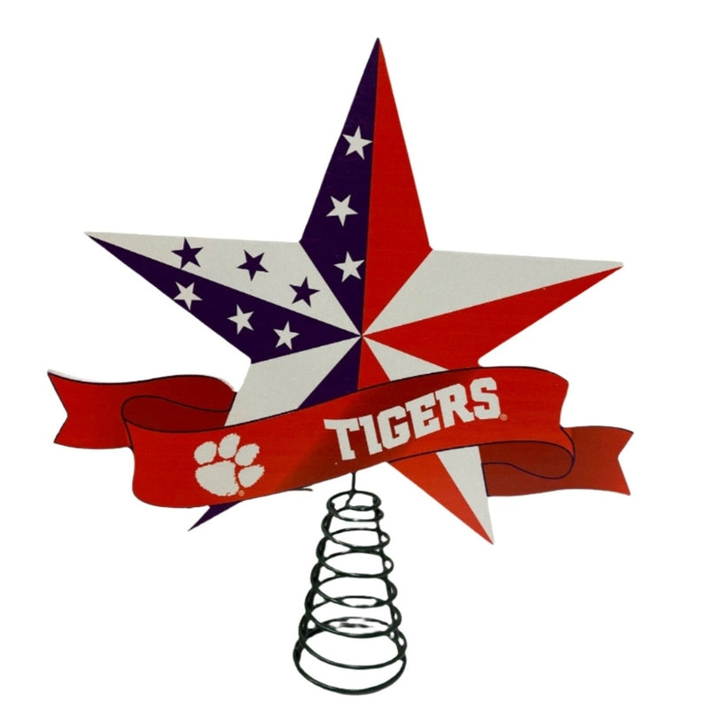Christmas Tree Topper: Clemson Tigers – CARDIACS Sports & Memorabilia