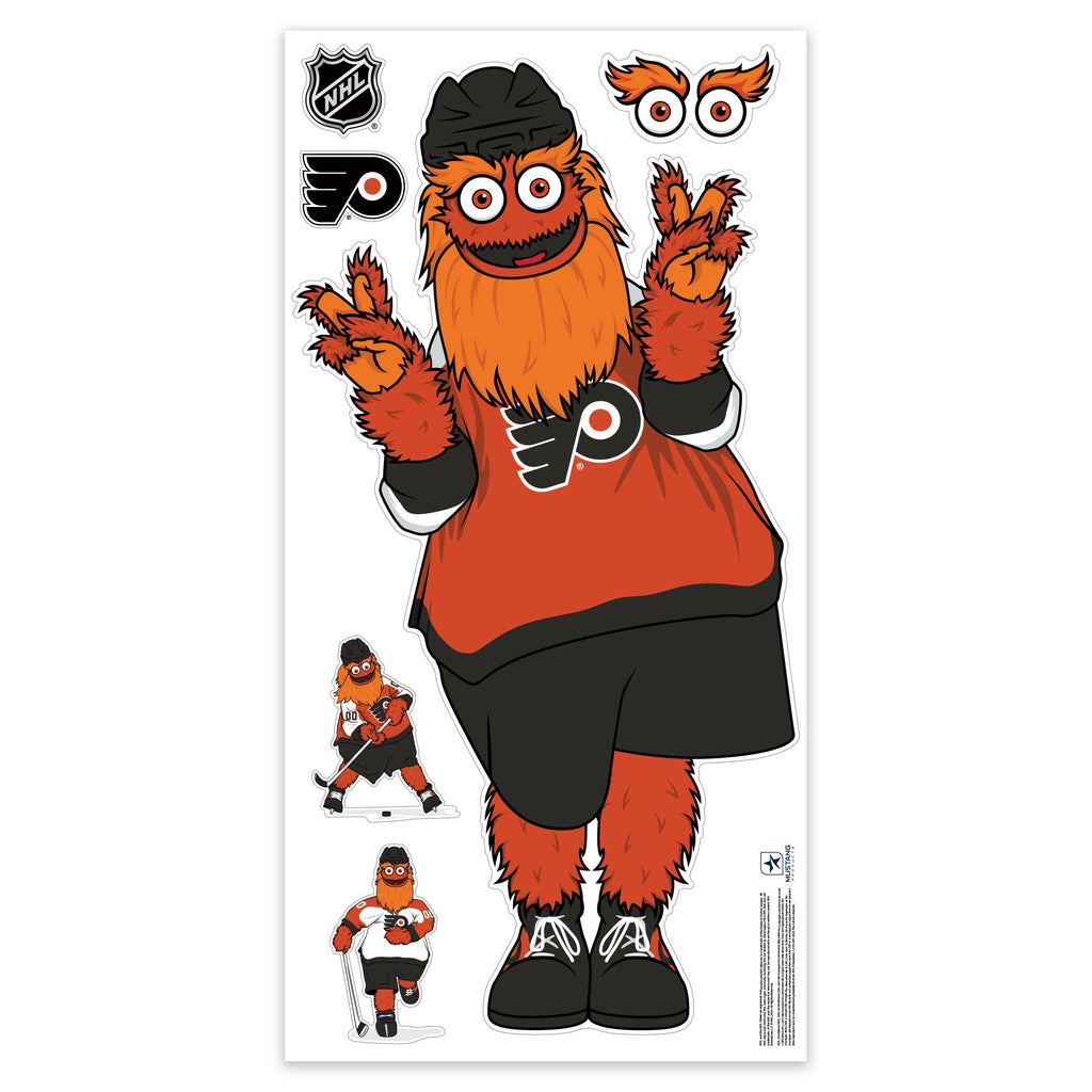 Philadelphia Flyers Repositionable Wall Decal Set - Mascot – CARDIACS ...