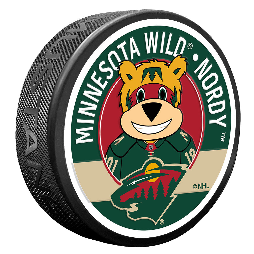 Minnesota Wild Nordy Mascot Textured Puck – CARDIACS Sports & Memorabilia