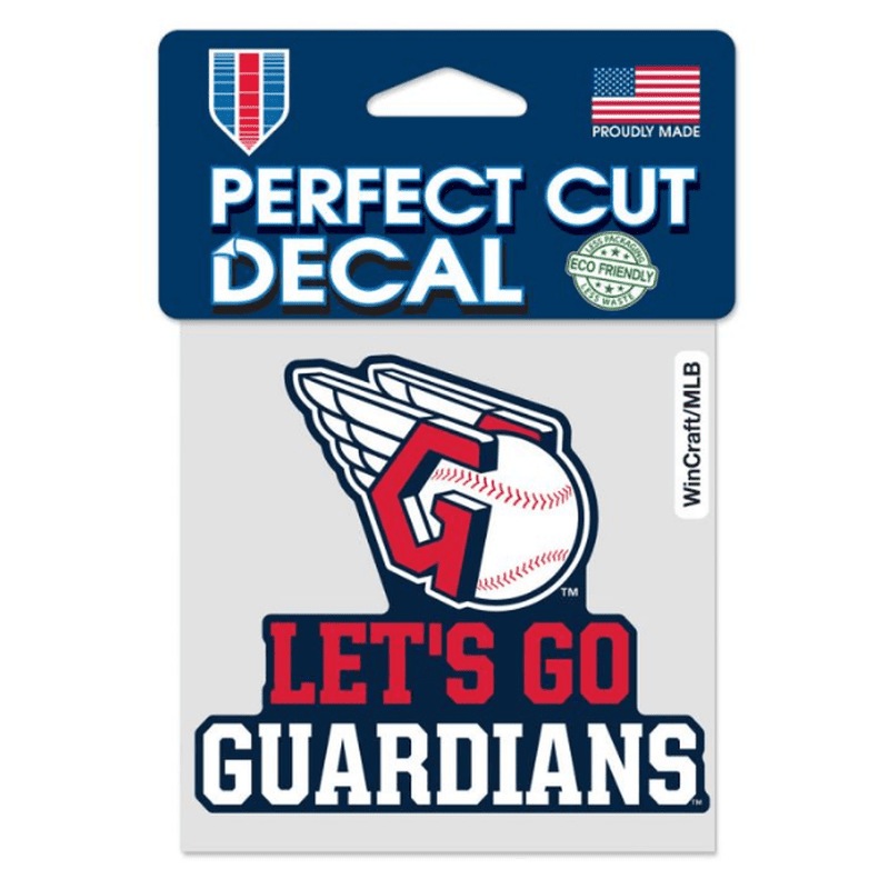 Decal: Cleveland Guardians – CARDIACS Sports & Memorabilia