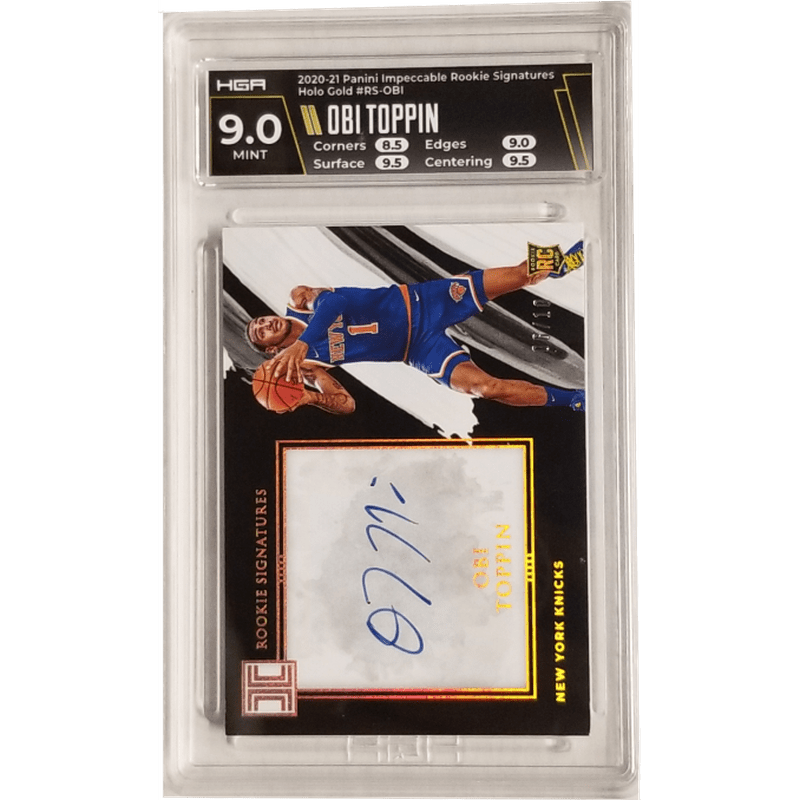 Obi Toppin 2020-21 Panini Impeccable Rookie Signatures Holo Gold #RS-O ...