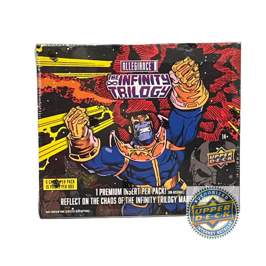 2023 Upper Deck Marvel Allegiance: Infinity Trilogy Hobby Box ...
