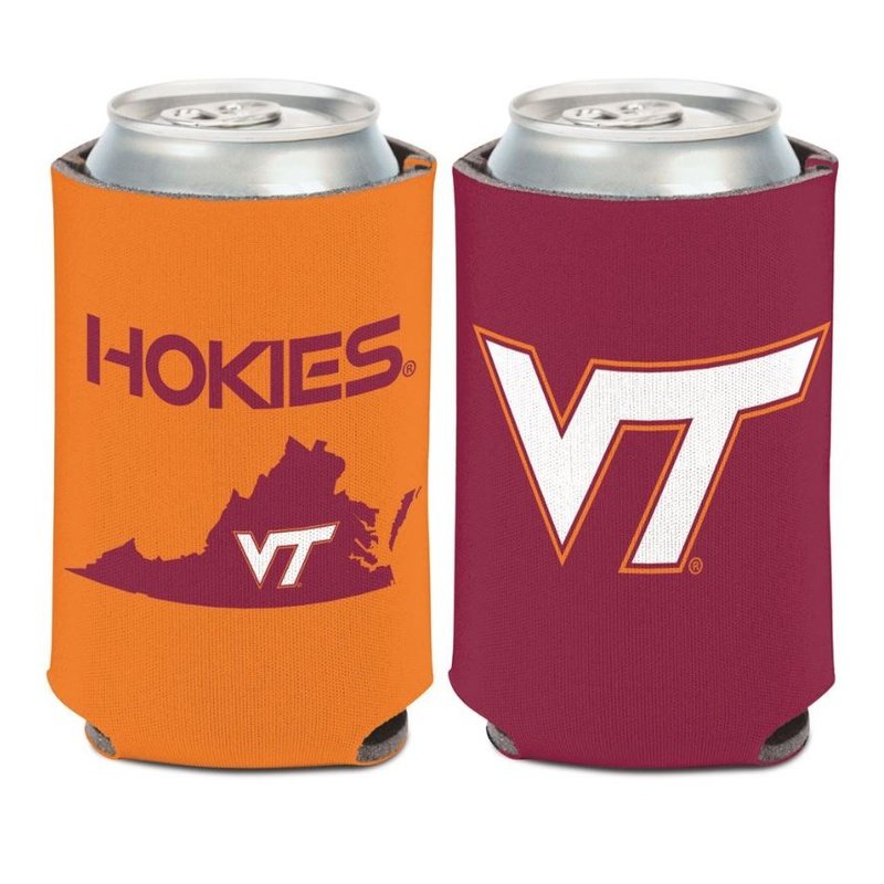 Koozie: Virginia Tech Hokies State-Shape - 12oz – CARDIACS Sports ...