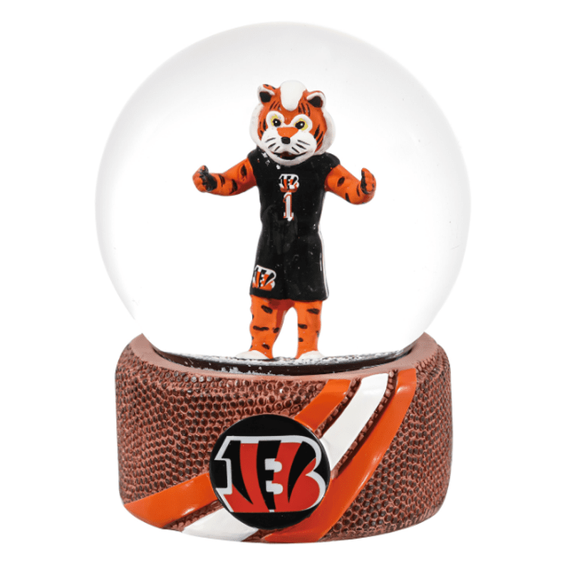 Water Globe: Cincinnati Bengals – CARDIACS Sports & Memorabilia