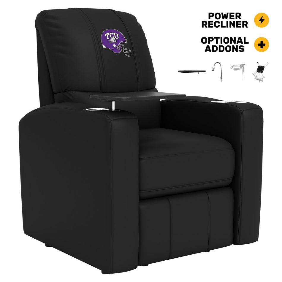 Stealth Power Plus Recliner with TCU Horned Frogs Alternate Logo ...