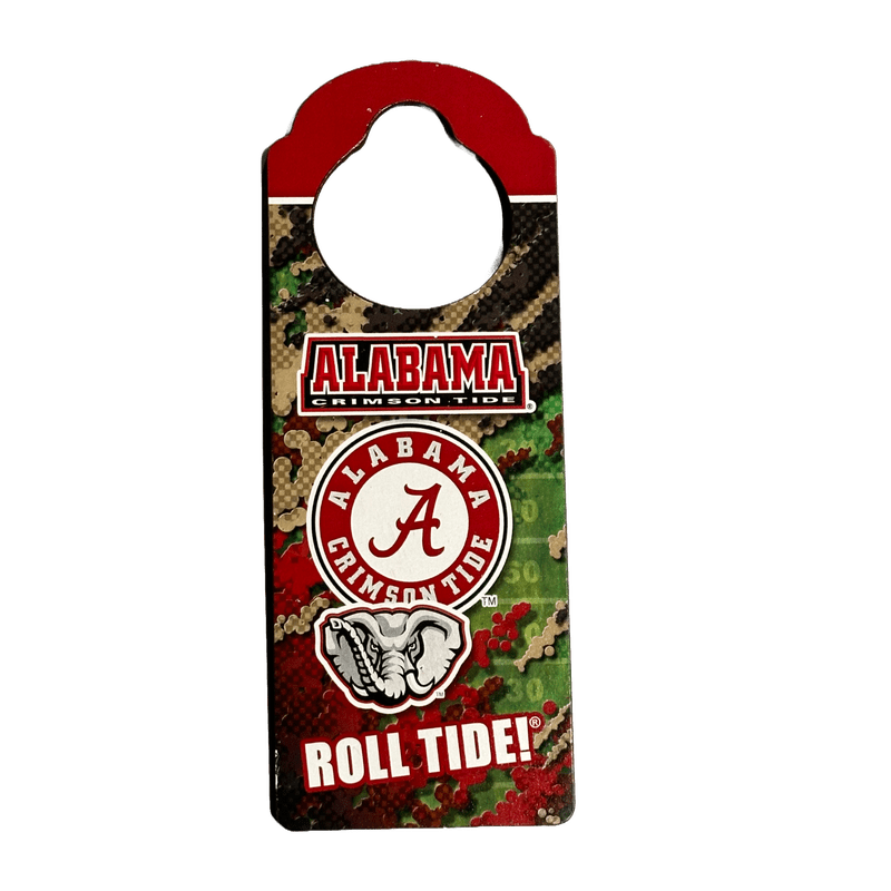 Door Hanger: University of Alabama – CARDIACS Sports & Memorabilia
