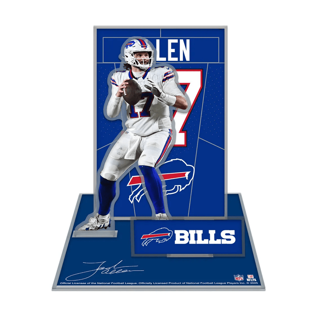 Buffalo Bills Acrylic Stand Up – Official 3D Display – CARDIACS Sports ...
