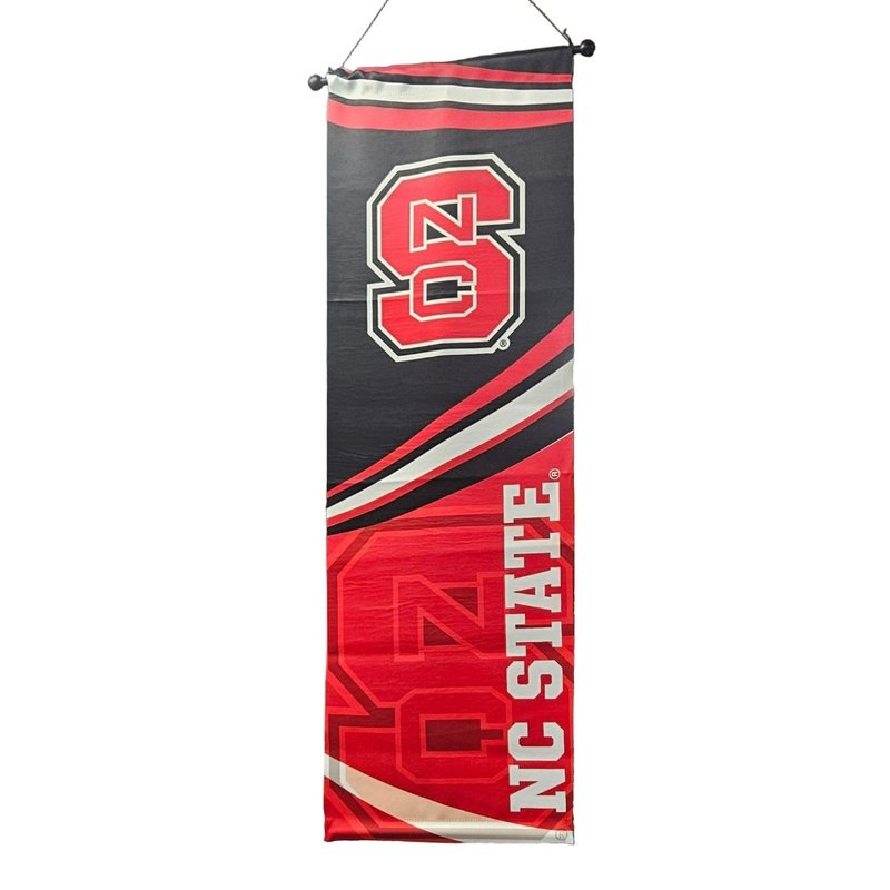 Banner: NC State Wolfpack - Vertical 15"x46" – CARDIACS Sports ...