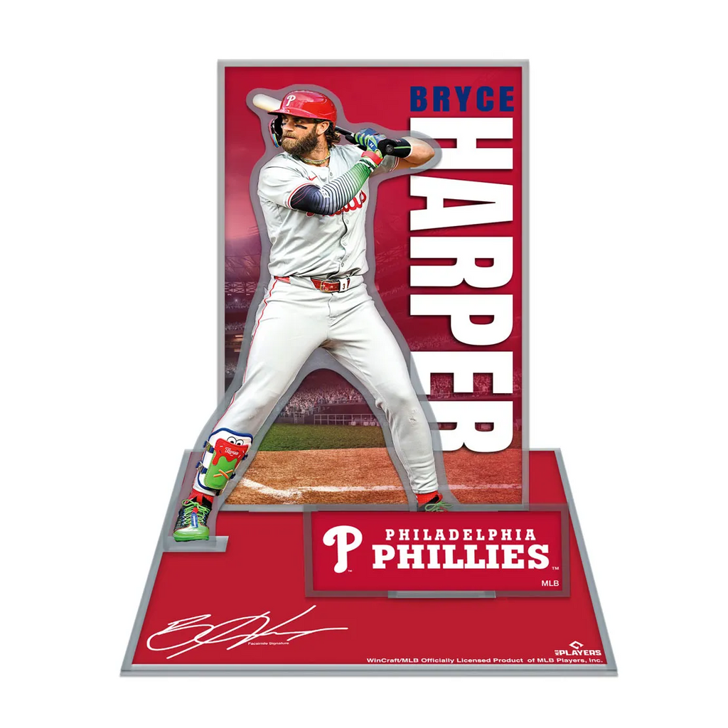 Bryce Harper Philadelphia Phillies Acrylic Stand-Up Set | Official 3D ...