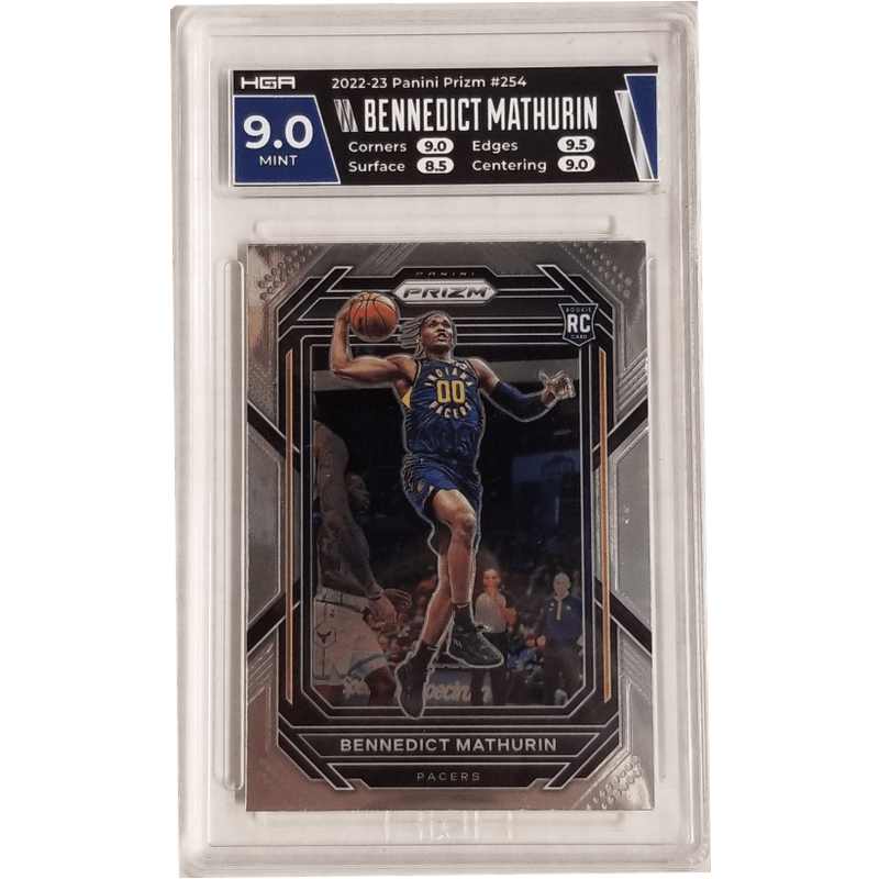 Bennedict Mathurin 2022-23 Panini Prizm #254 HGA 9.0 – CARDIACS Sports ...