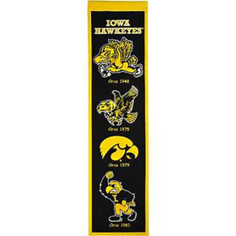 Banner: Iowa Hawkeyes- Heritage – CARDIACS Sports & Memorabilia