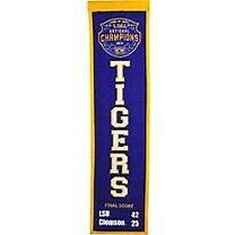 Banner: LSU- 2019 CFP Heritage – CARDIACS Sports & Memorabilia