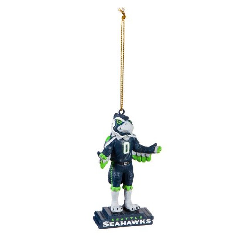 Ornament: Seattle Seahawks Mascot Statue – CARDIACS Sports & Memorabilia
