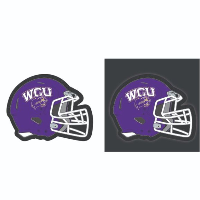 LED Wall Decor: Western Carolina University - Football Helmet ...