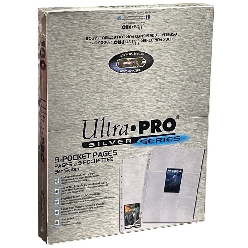 Page: 9 Pocket - Ultra-Pro Silver Series - Box – CARDIACS Sports ...