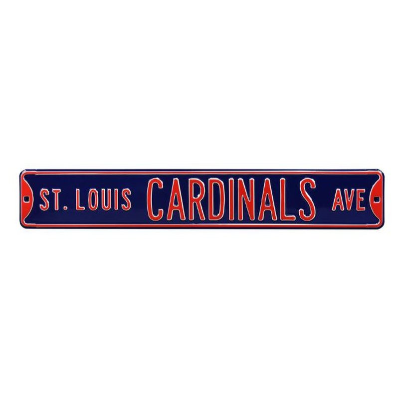 St Louis Cardinals Ave Sign – CARDIACS Sports & Memorabilia